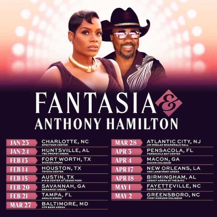 Fantasia & Anthony Hamilton Roll Out 2026 Joint Tour Dates | SoulBounce