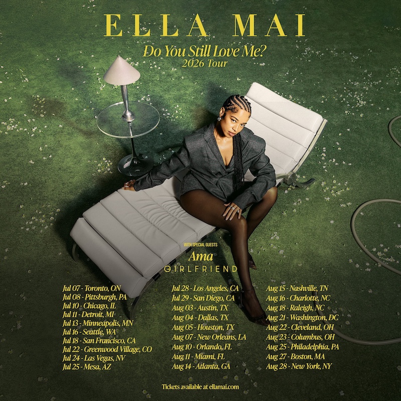 Ella Mai Reveals ‘Do You Still Love Me? 2026 Tour’ North American Dates ...